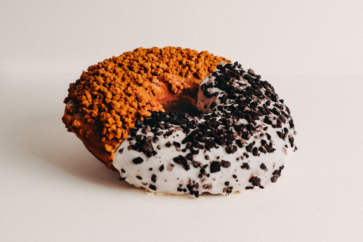 Supersized Half & Half Doughnuts – Doughnotts