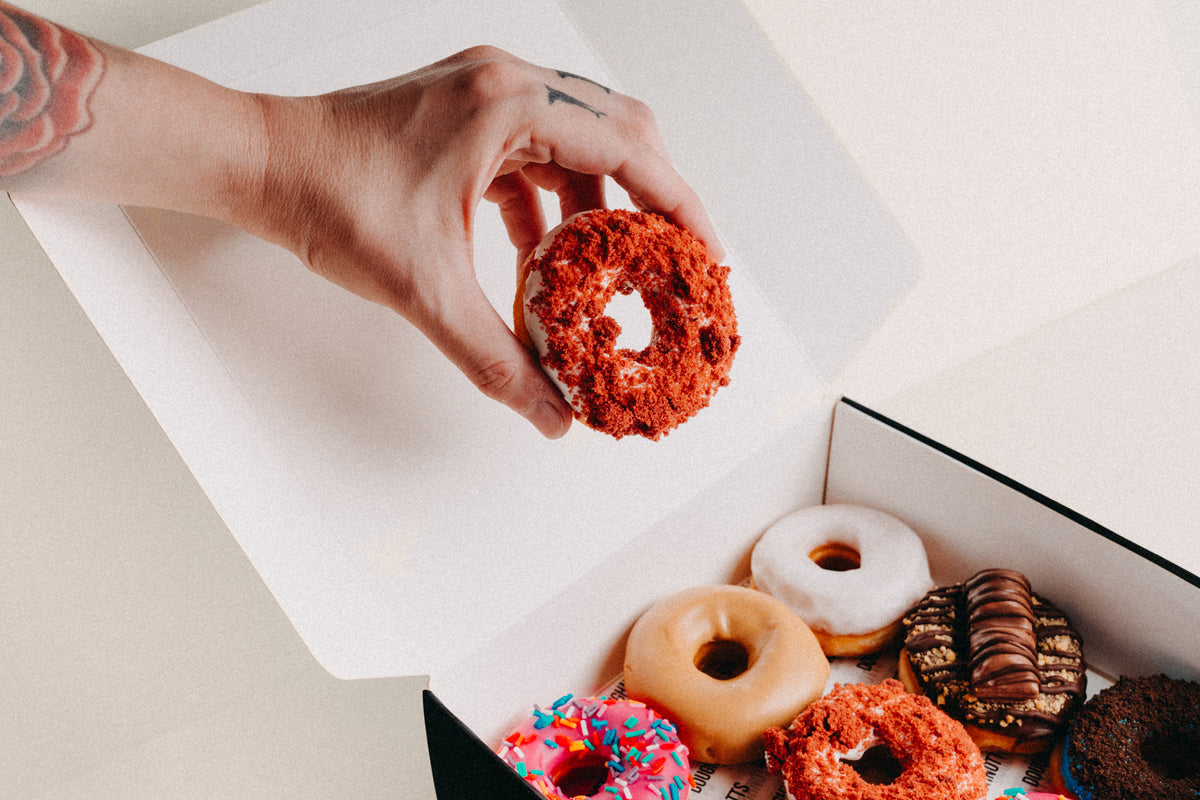 Red Velvet Mini Doughnuts – Doughnotts
