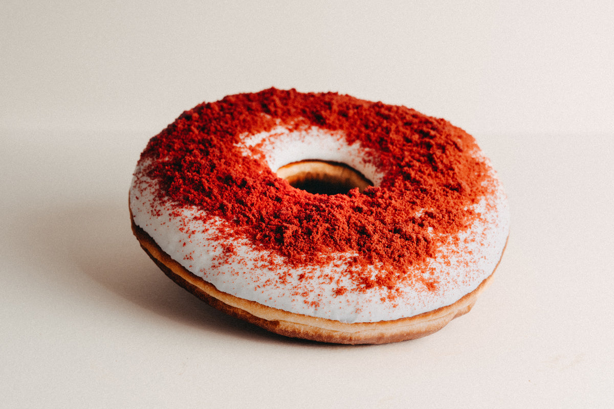 Supersized Red Velvet Doughnut – Doughnotts
