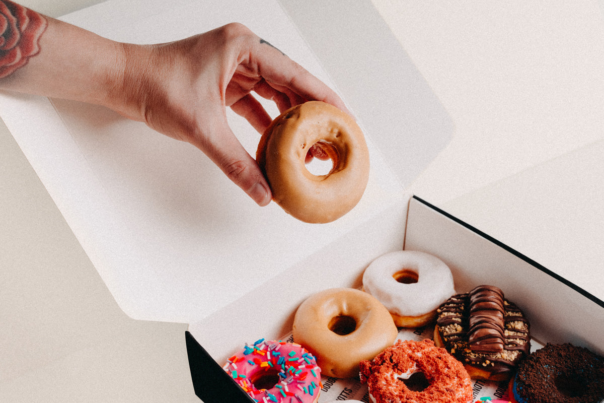 Salted Caramel Mini Doughnuts 🌱 – Doughnotts